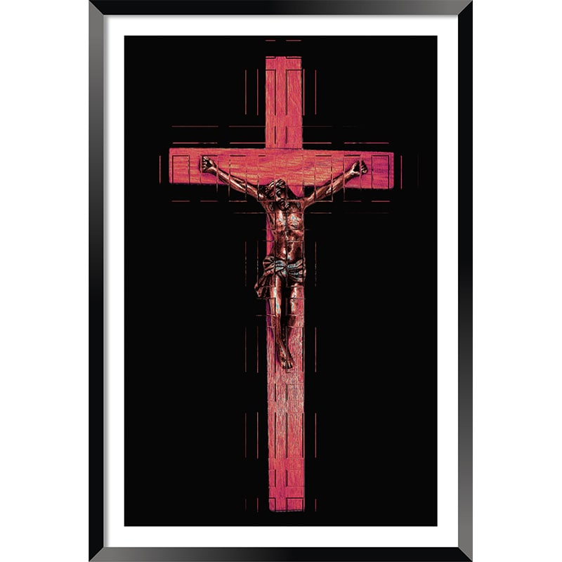 Jesus Cross Painting | Photo Frame - DBrush
