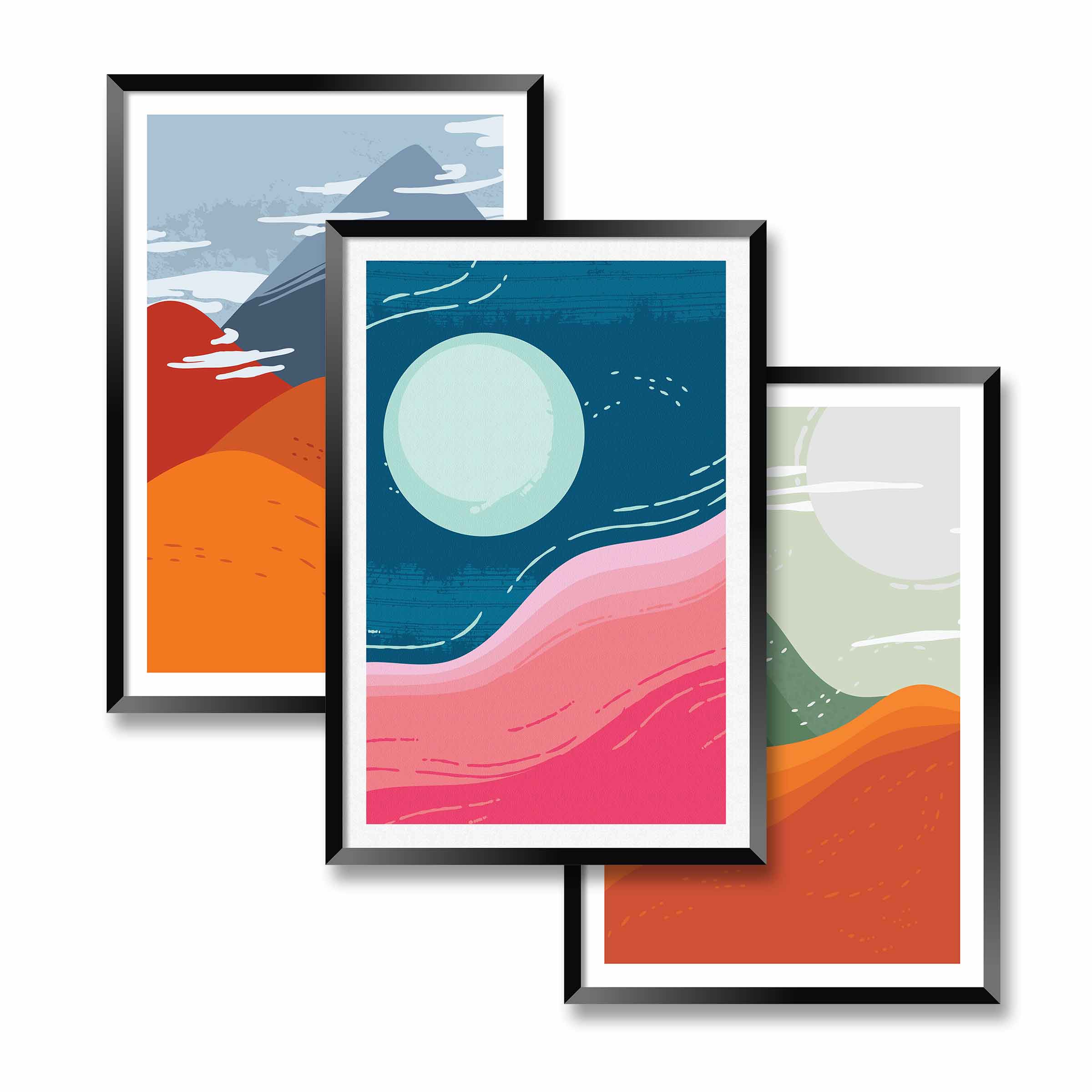 Nature artwork modern paintings - DBrush