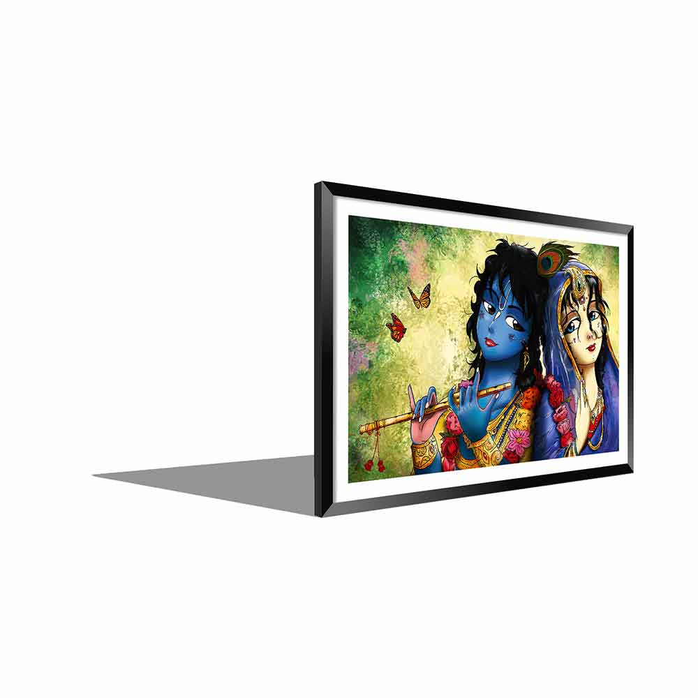 Little radha krishna frame - DBrush